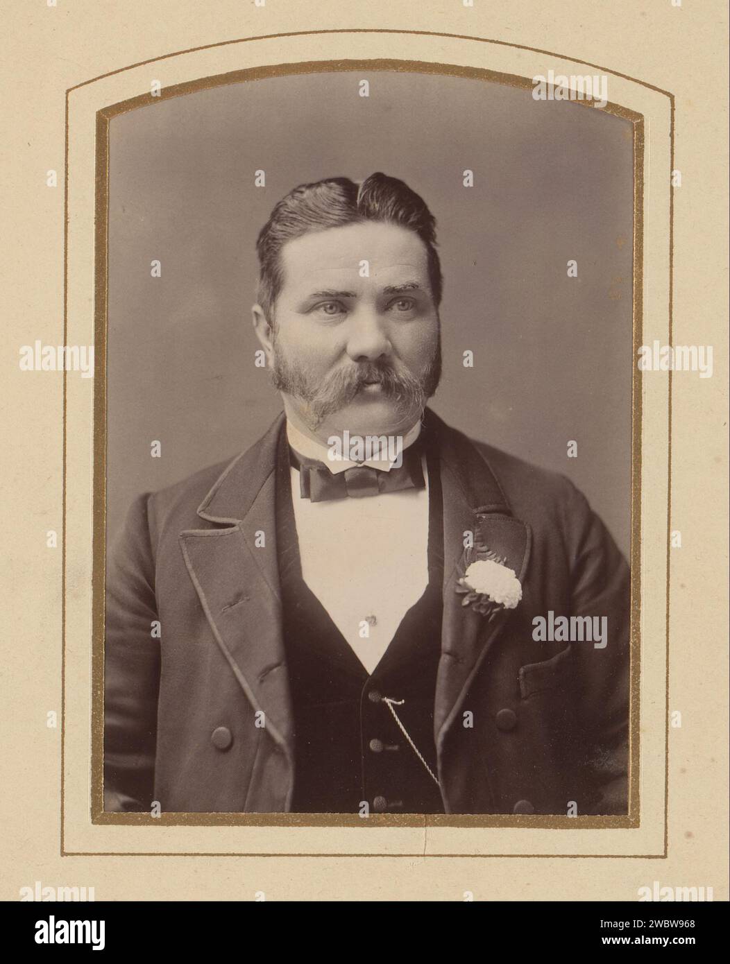 Portrait of a Man, Charles Edmund Long, 1895 - 1904 photograph. cabinet ...