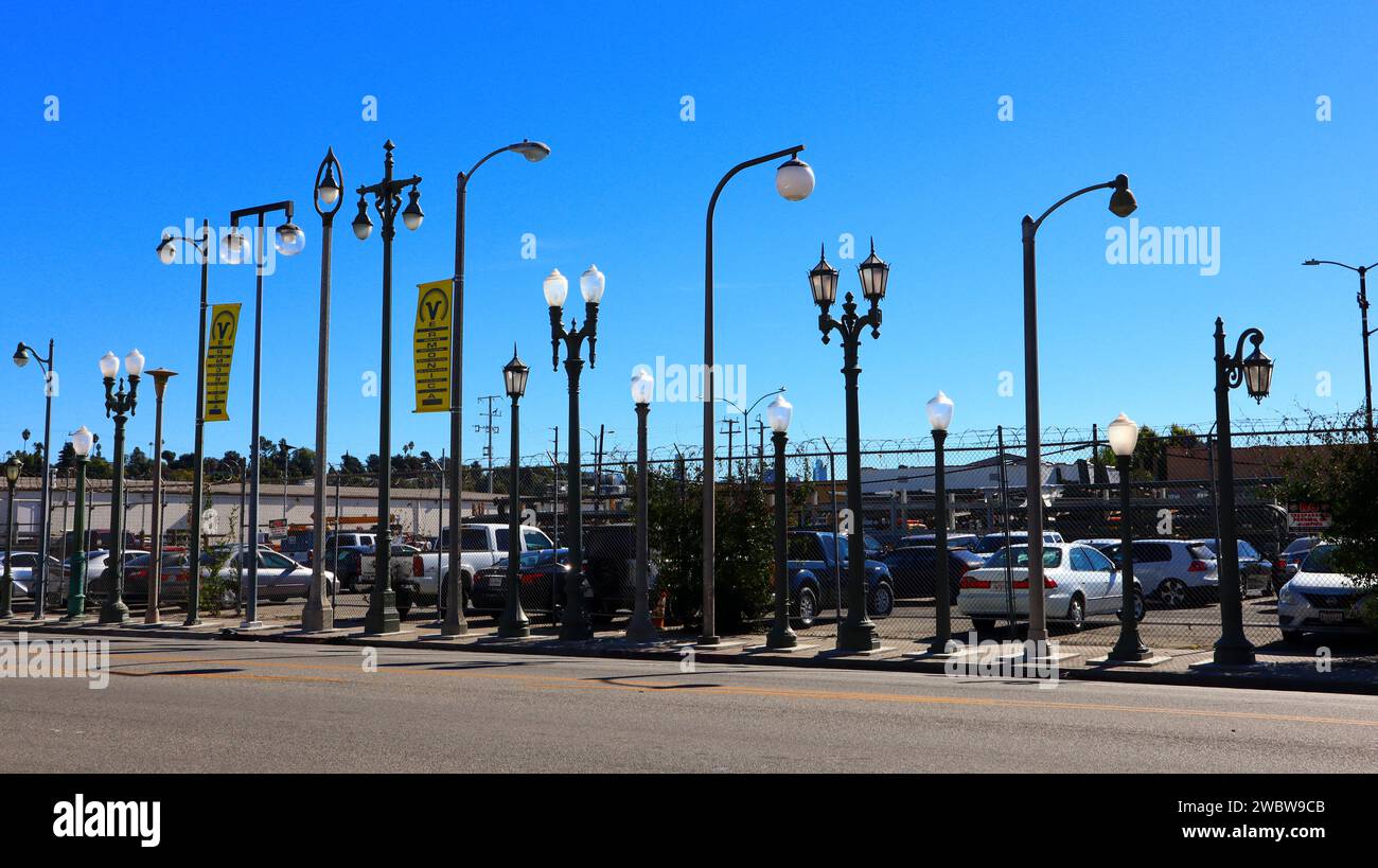 Los Angeles, California: Public Art VERMONICA a street lighting ...