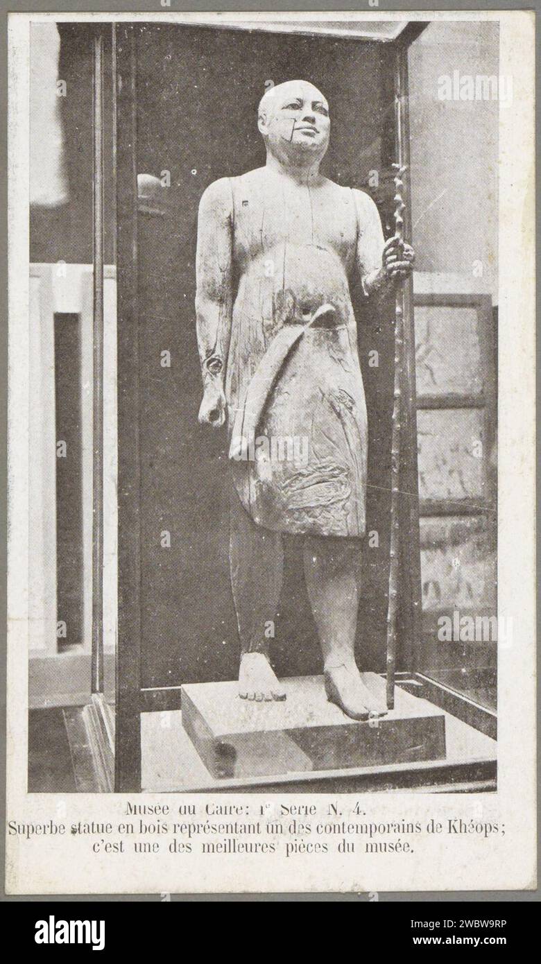 Image of the Caaper officer in the Museum of Cairo, Anonymous, c. 1895 ...