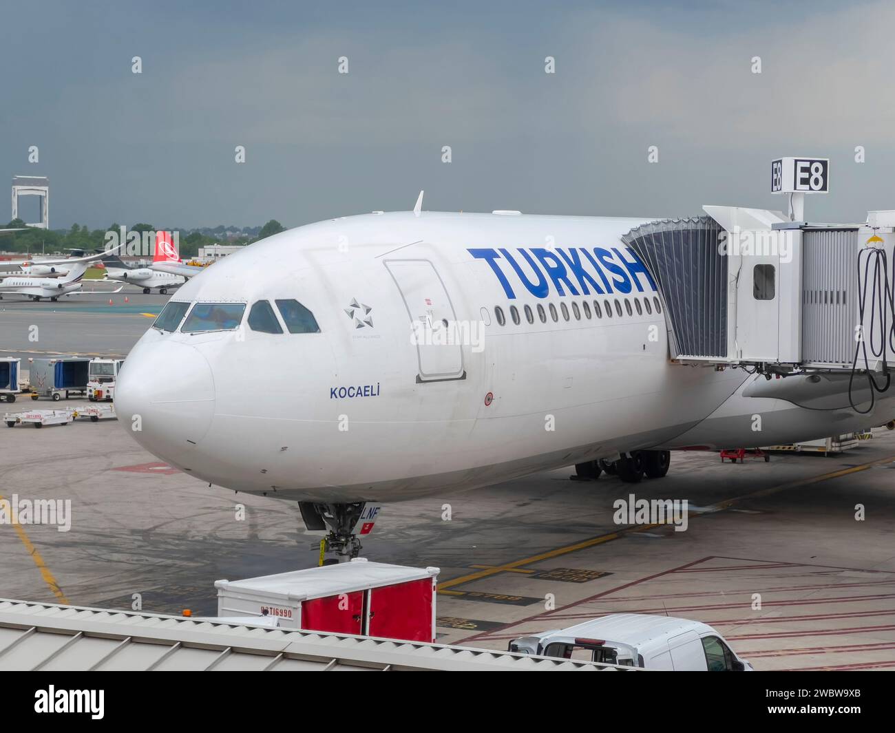Turkish Airlines Airbus A330-303 TC-LNF at Istanbul Airport IST in ...