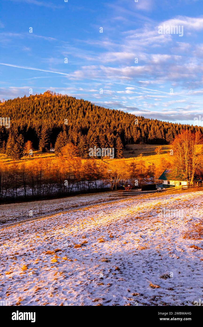 Short sunset hike to the Ruppberg near Zella-Mehlis - Thuringia ...