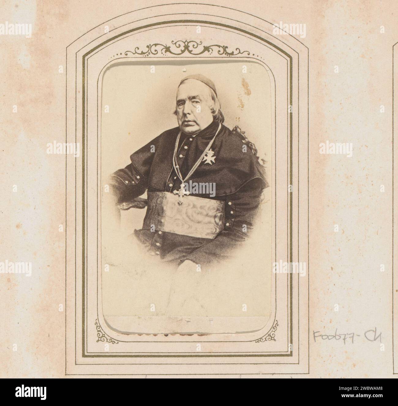 Portrait of Archbishop Johannes Zwijsen, Anonymous, 1860 - 1875 ...