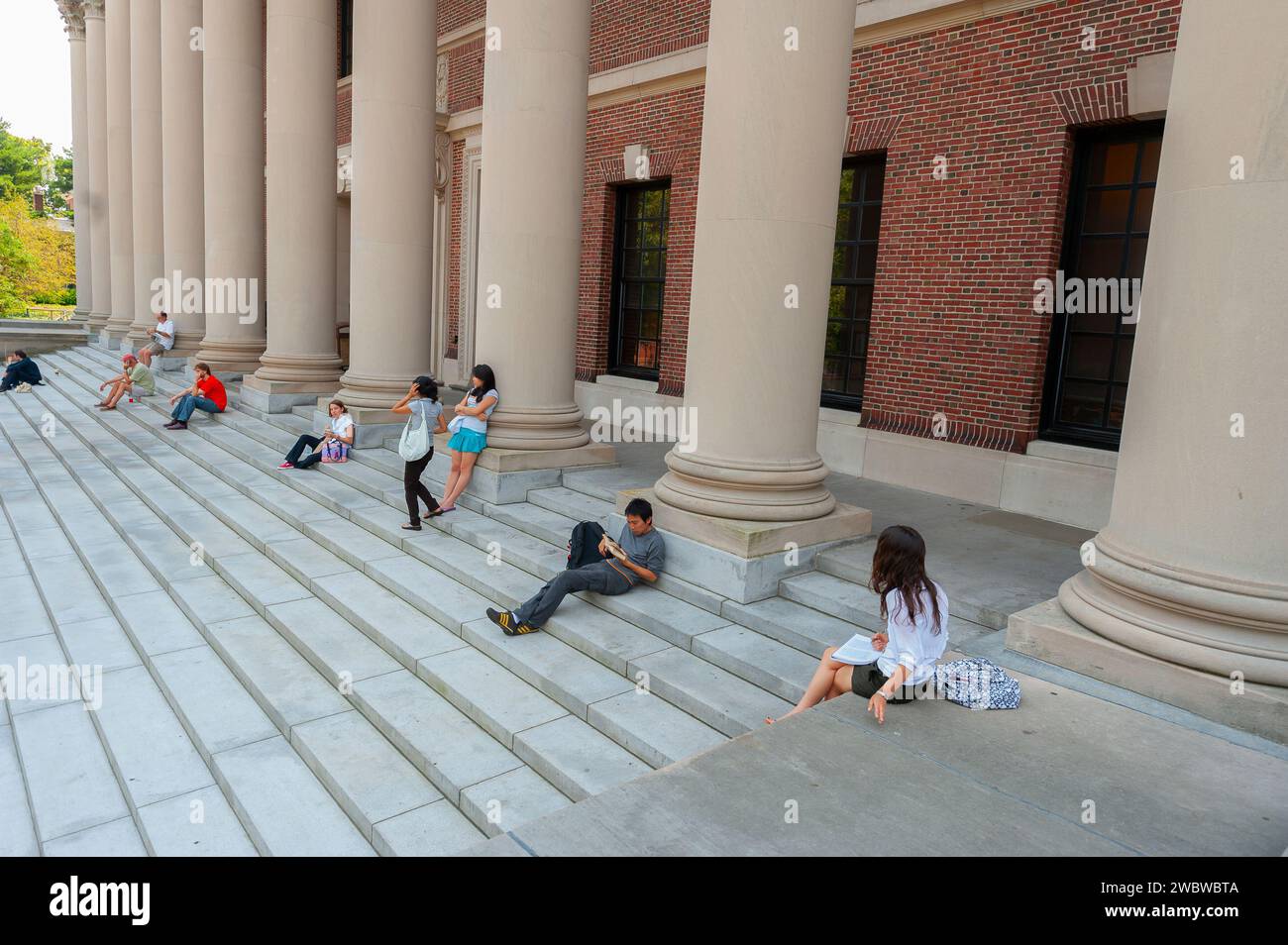 Widener library harvard university hi-res stock photography and images ...