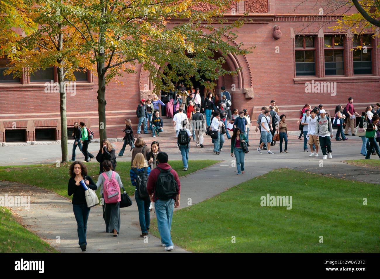 Cambridge, Massachusetts, USA Harvard Yard, Harvard University ...