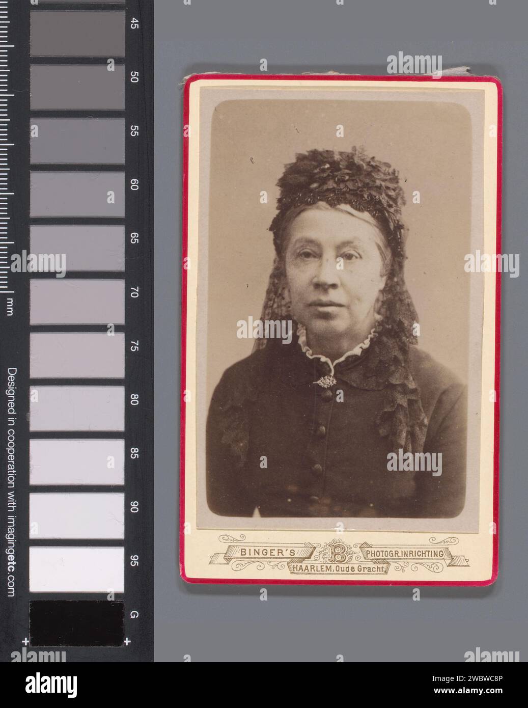 Portrait of an unknown woman, Charles Binger, 1878 Photograph. visit ...