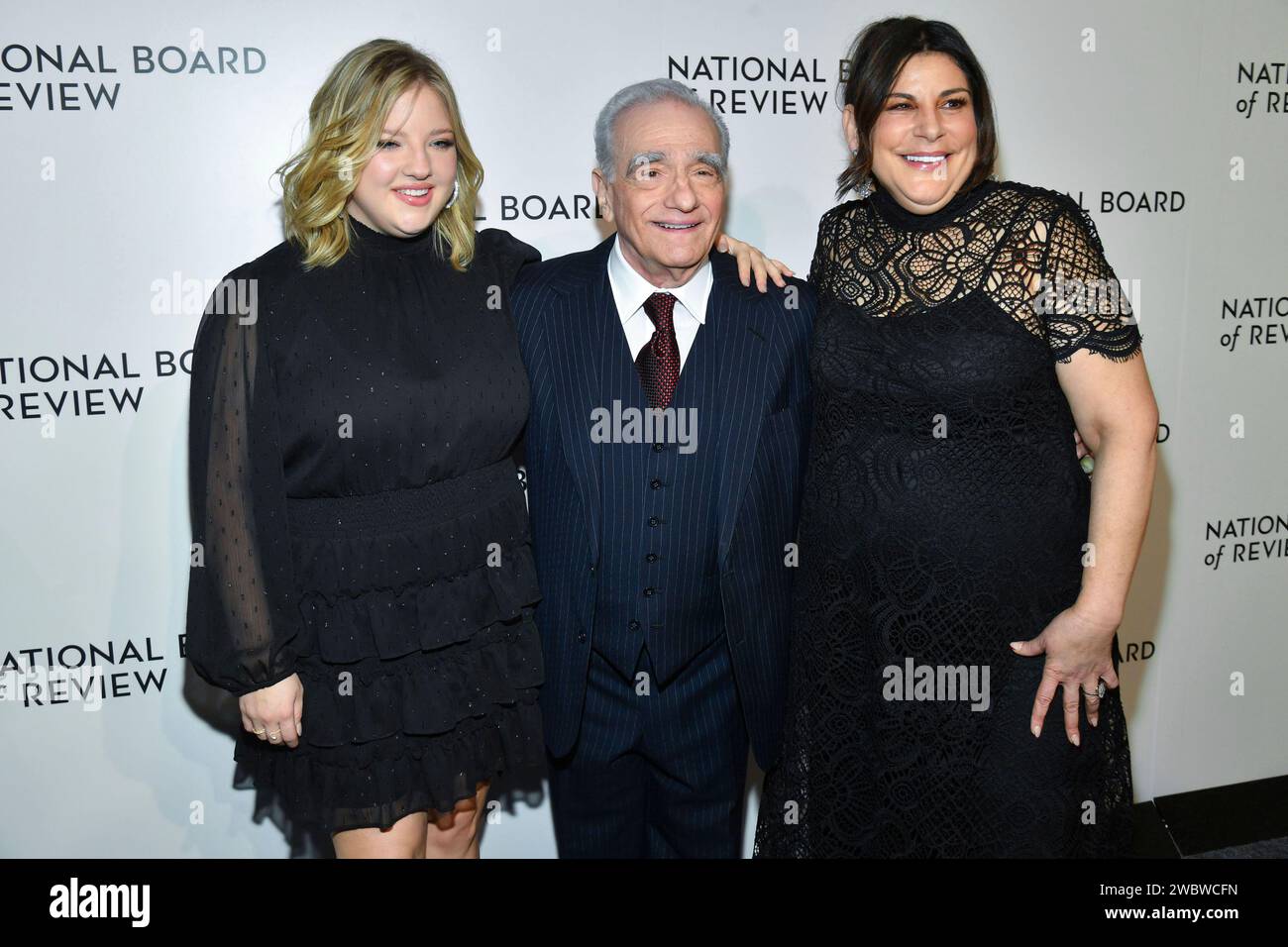 Photo by: zz/NDZ/STAR MAX/IPx 2024 1/11/24 Francesca Scorsese, Martin Scorsese and Cathy ...