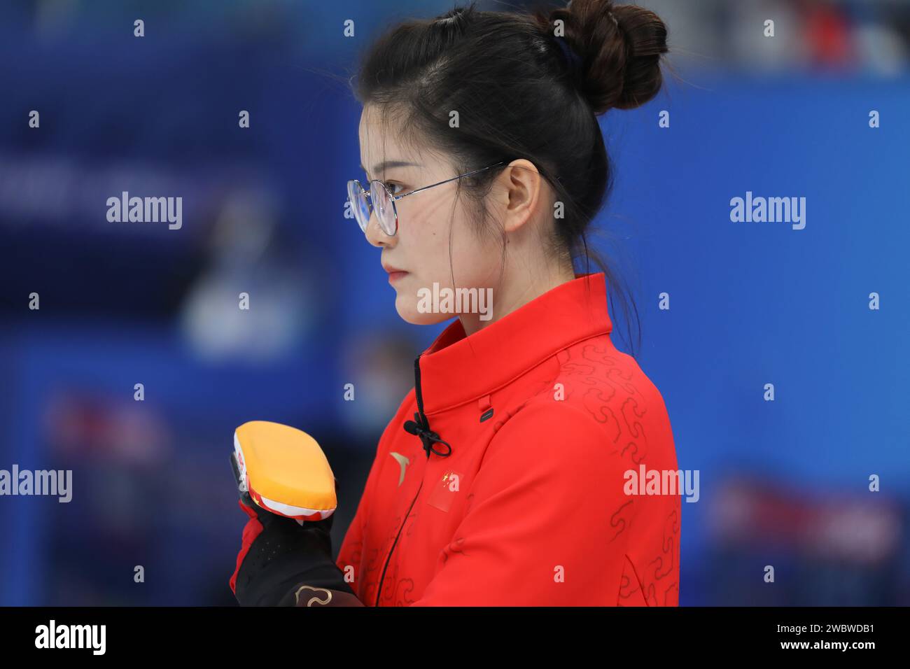 FEB 5, 2022 - Beijing, China: Fan Suyuan and Ling Zhi of Team China ...