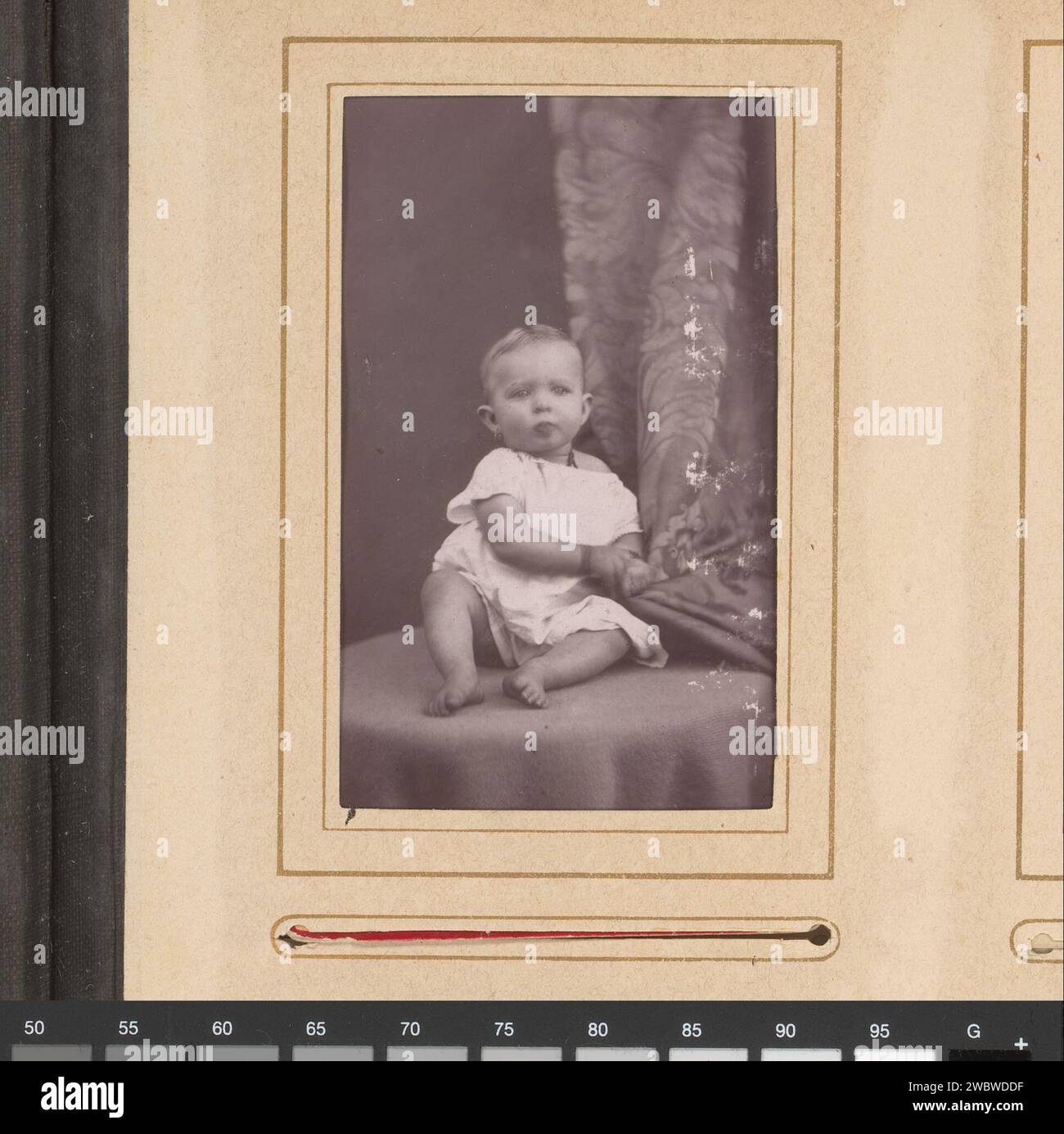 Portrait of a baby, referred to as Brigite, Charles Emmanuel d'Hoy ...