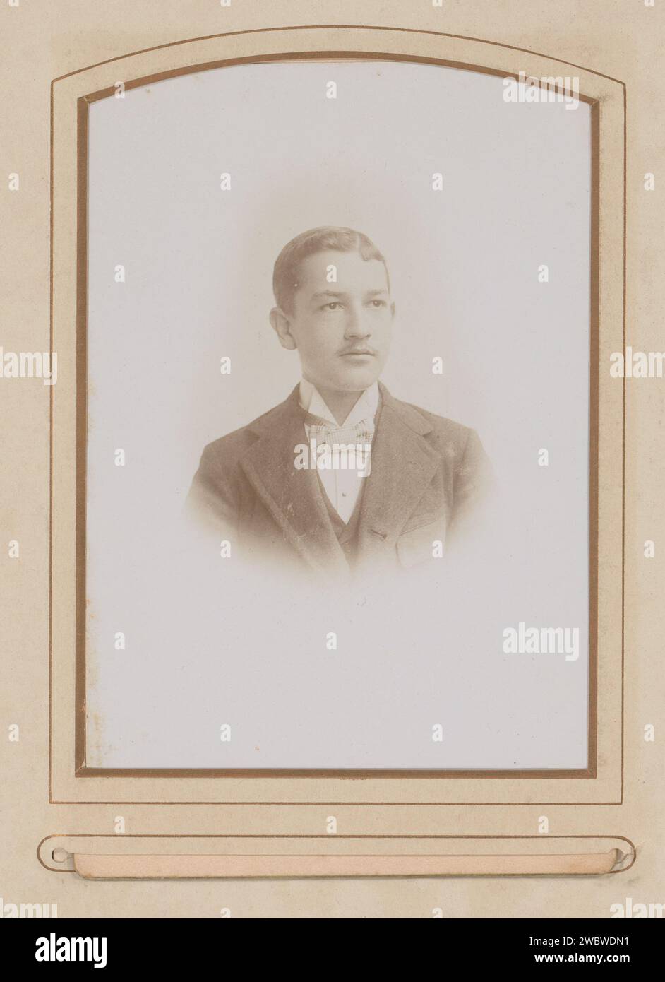 Portrait of a young man, Anonymous, 1880 - 1910 photograph. cabinet ...