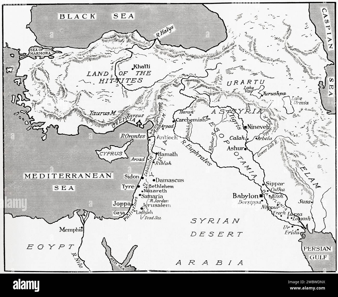 Assyrian Empire Map Google Search Maps Of Ancient