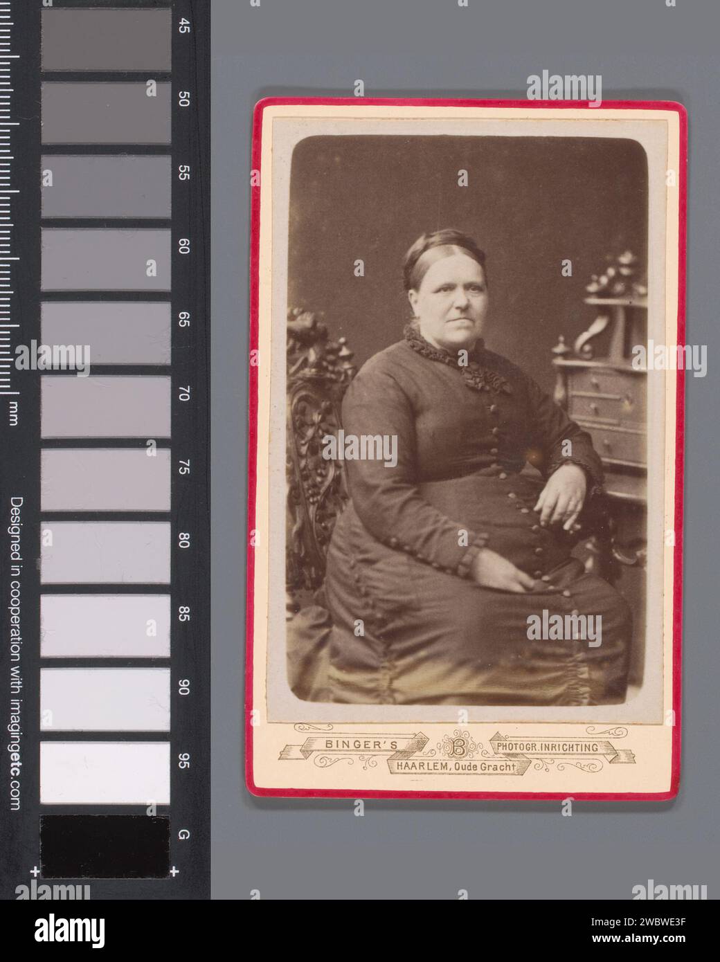 Portrait of an unknown woman, Charles Binger, 1878 Photograph. visit ...