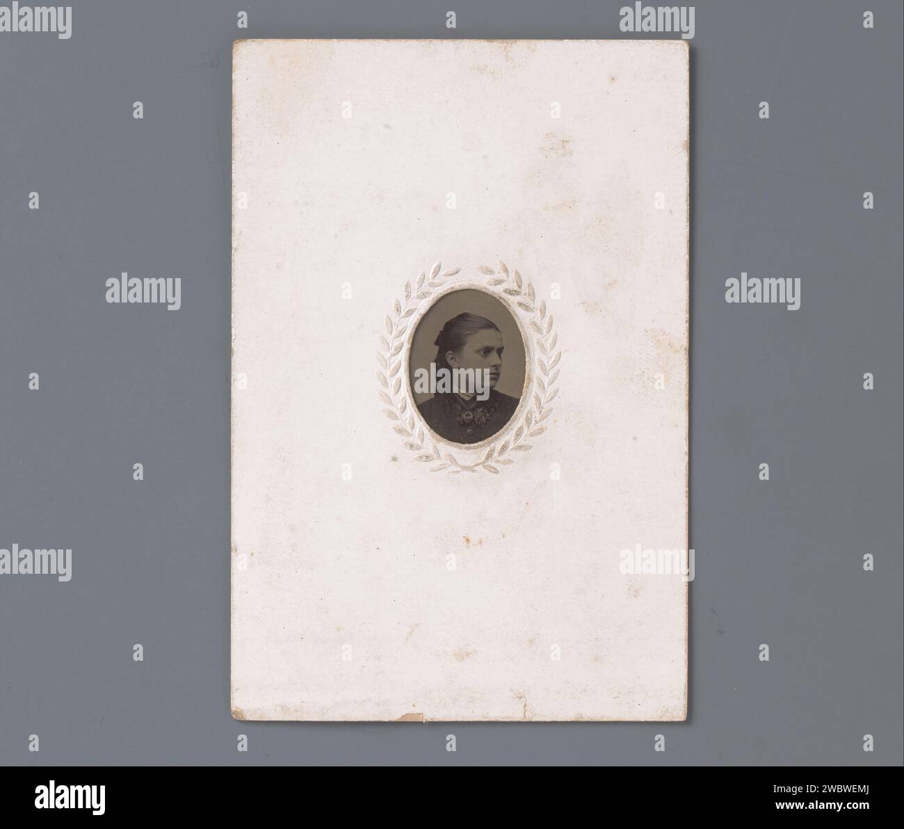 Portrait of an unknown young woman, John George Kirby, 1855 - 1900 ...