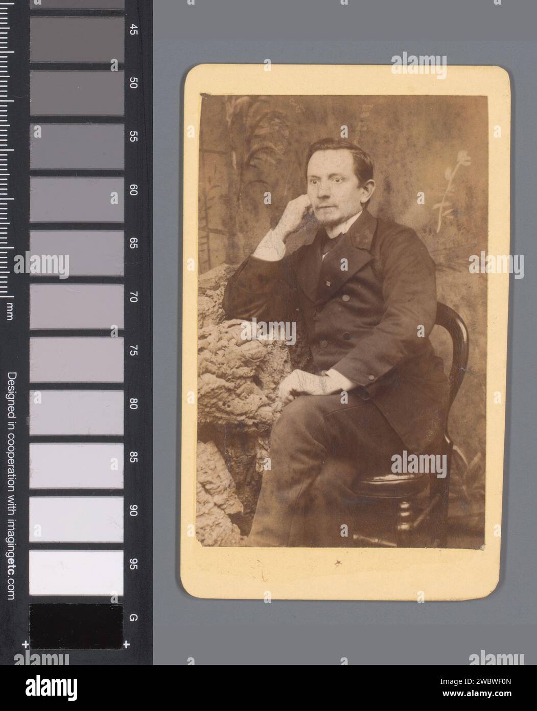 Portrait of an unknown man, Anonymous, 1855 - 1885 Photograph. visit ...