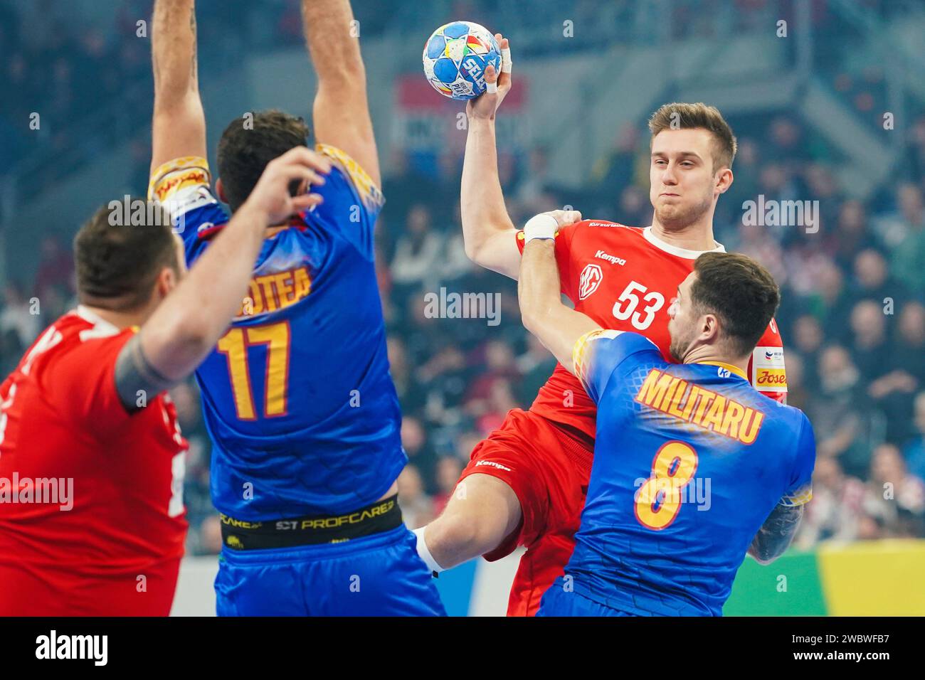 Mannheim, Germany. 12th Jan, 2023. Handball: European Championship ...