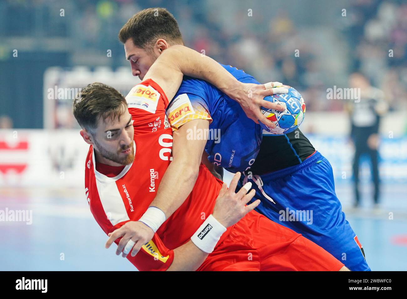 Mannheim, Germany. 12th Jan, 2024. Handball: European Championship ...