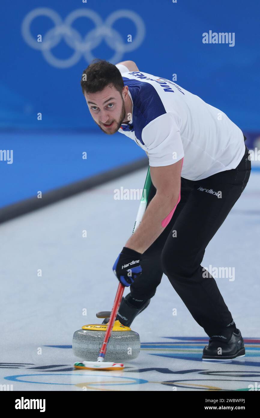 FEB 5, 2022 - Beijing, China: Stefania Constantini and Amos Mosaner of ...