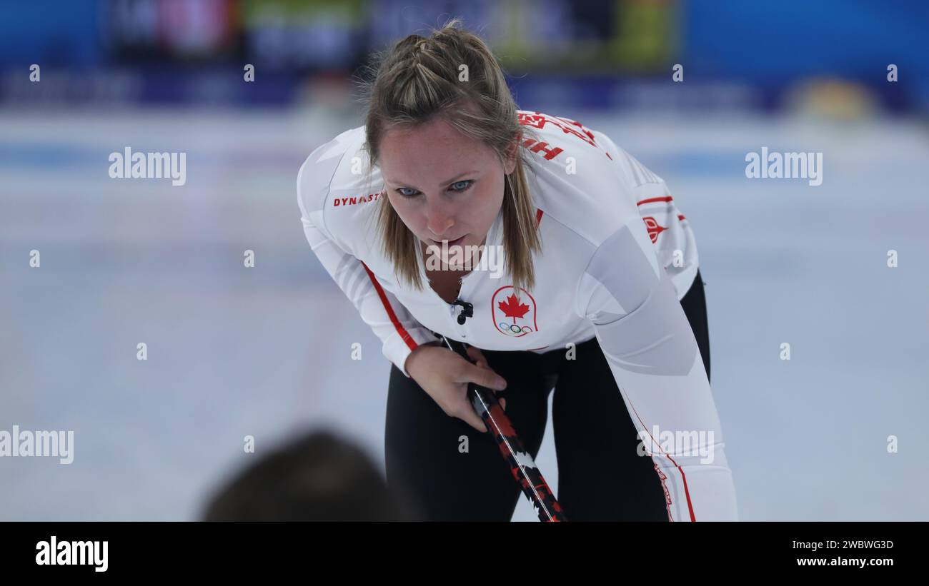 FEB 5, 2022 - Beijing, China: Almida de Val and Oskar Eriksson of Team ...