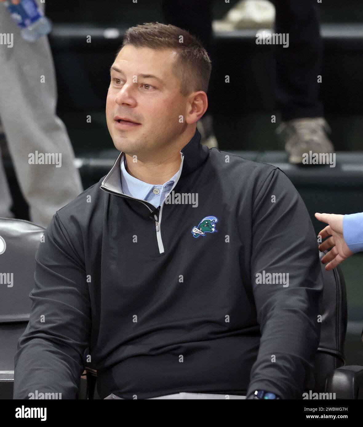 New Orleans, USA. 11th Jan, 2024. Newly hired Tulane Green Wave head ...