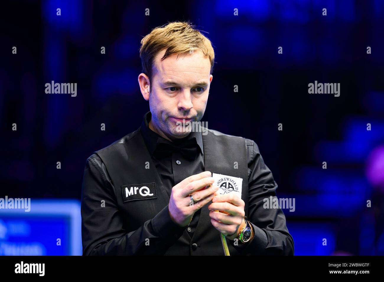 LONDON, UNITED KINGDOM. 12th Jan, 2024. Ali Carter in day 5 match ...