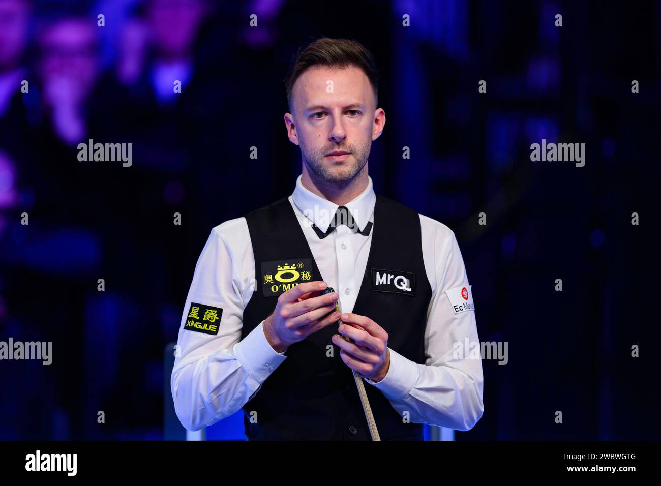 LONDON, UNITED KINGDOM. 12th Jan, 2024. Judd Trump in day 5 match ...