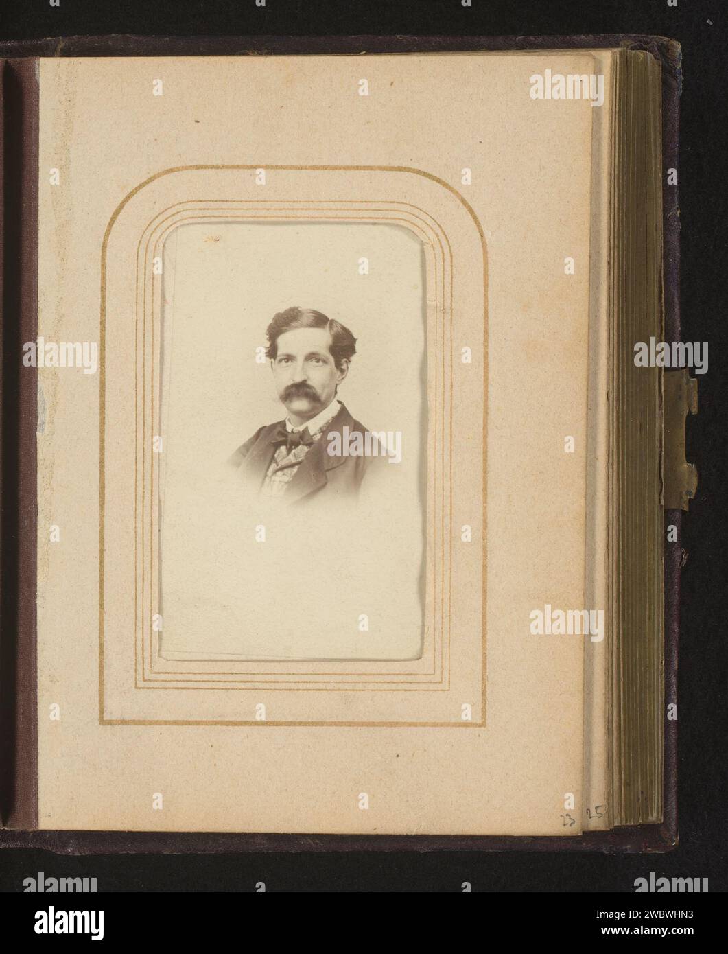 Portrait of a man with mustache, Anonymous, 1860 - 1900 Photograph ...