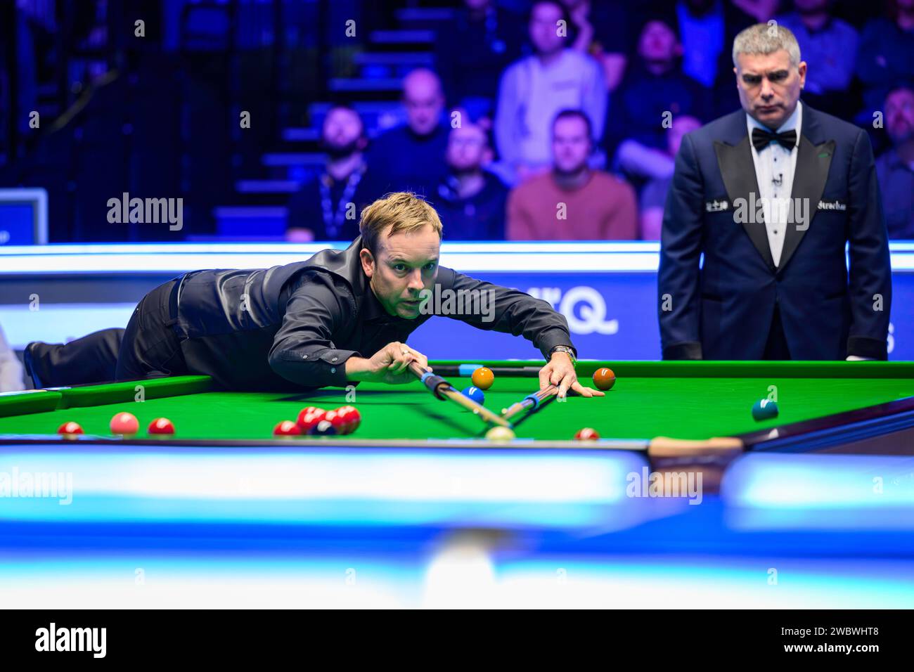 LONDON, UNITED KINGDOM. 12th Jan, 2024. Ali Carter in day 5 match ...