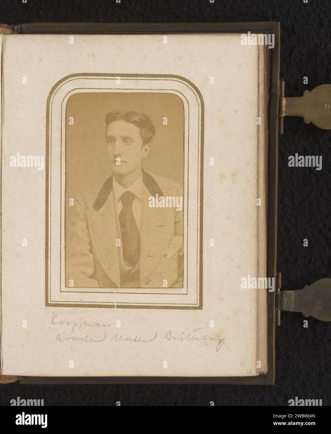 Portrait of a man, Gerard Karel Martin Hubert Korfmacher, 1867 - 1914 ...