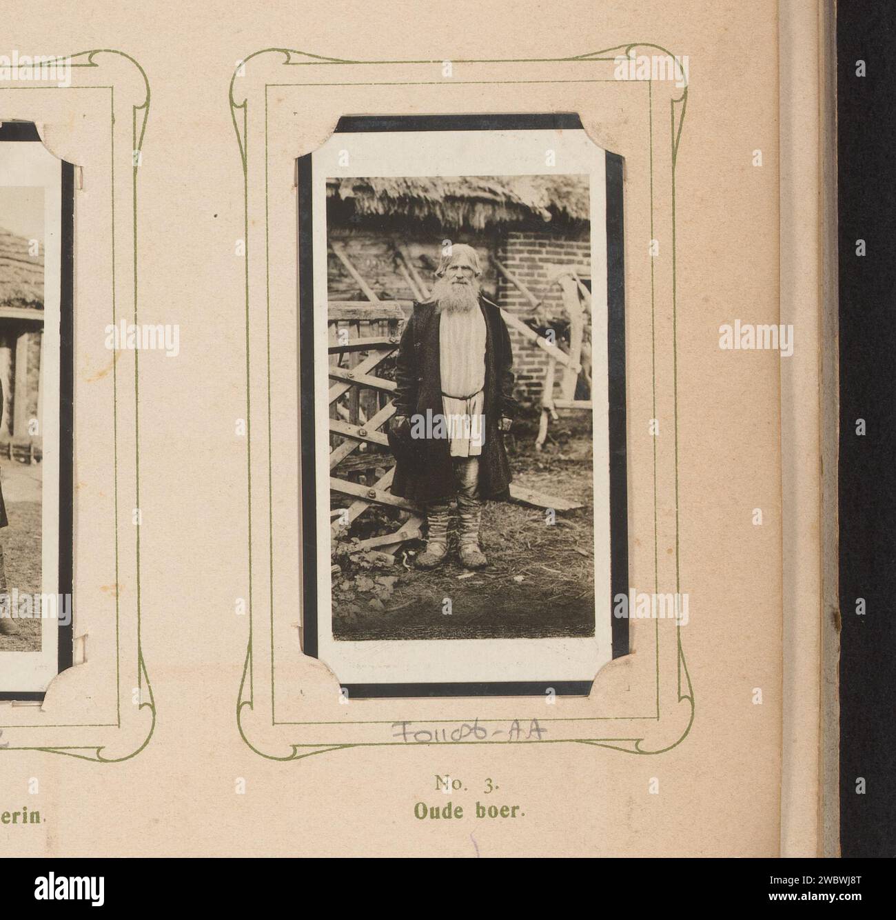 Portrait of an old Russian farmer, Anonymous, 1904 - 1905 photograph ...