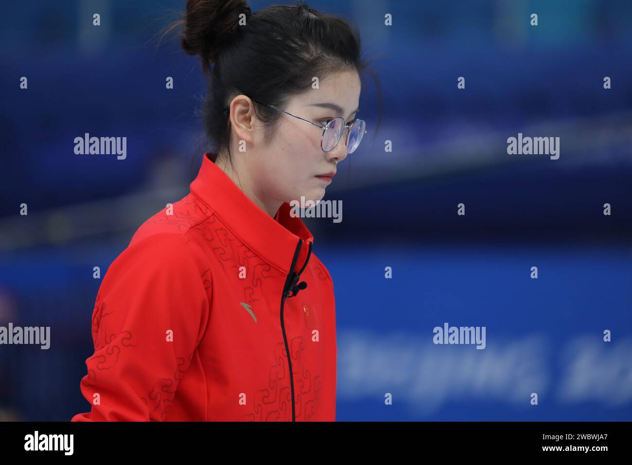FEB 5, 2022 - Beijing, China: Fan Suyuan and Ling Zhi of Team China ...