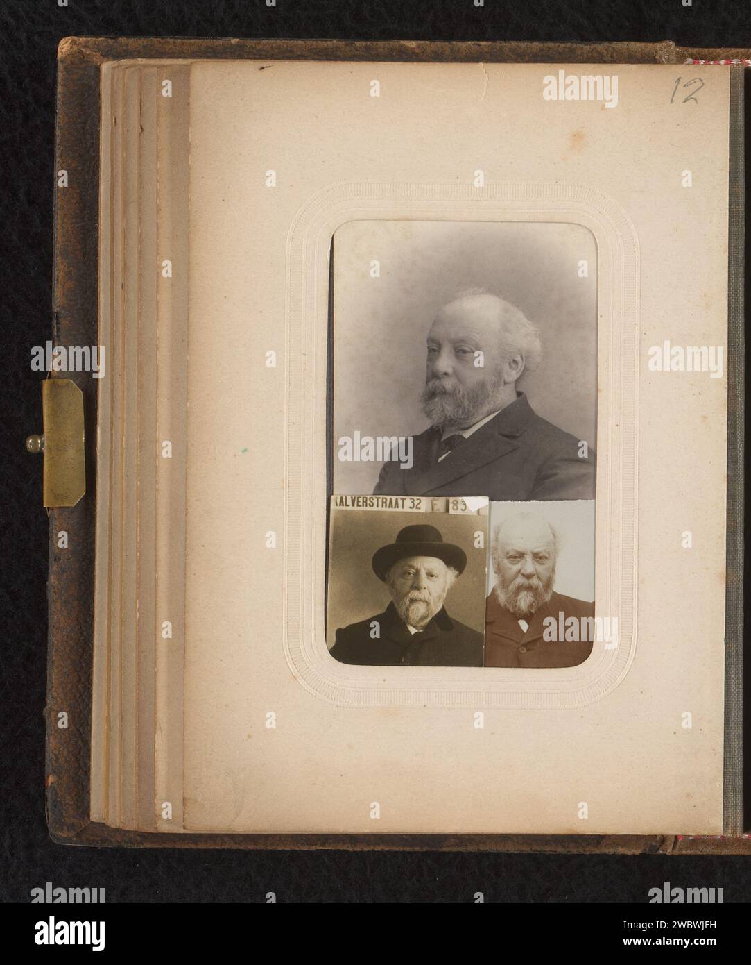 Three portraits of Petrus Hermanus Bon, Emile Muns, 1904 - 1917 ...