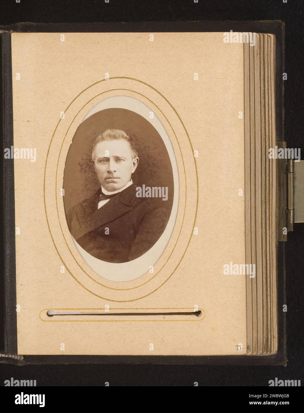 Portrait of a man, Jan Frederik Rienks, 1870 - 1900 Photograph. visit ...