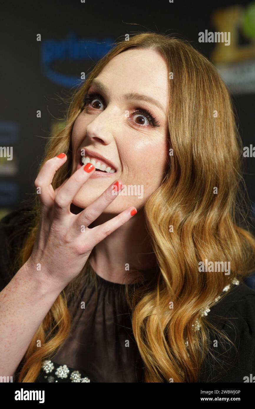 Emma Doran arrives for the premiere of LOL: Last One Laughing Ireland ...