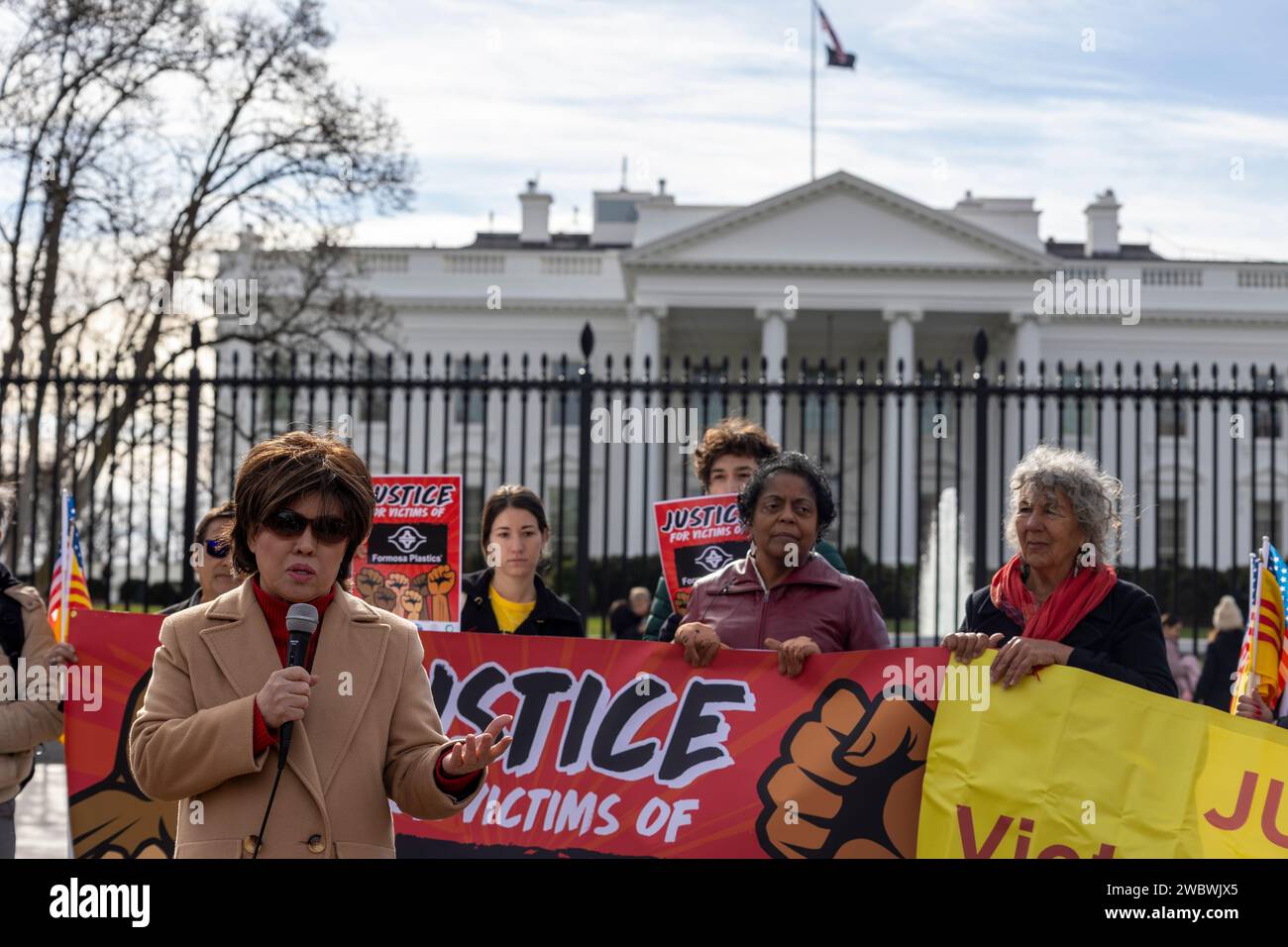 Washington, District Of Columbia, USA. 12th Jan, 2024. Members of the ...