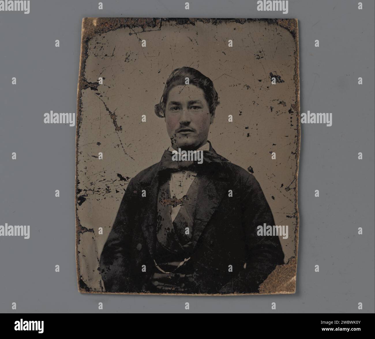 Portrait of an unknown man, Anonymous, 1853 - 1860 photograph United ...