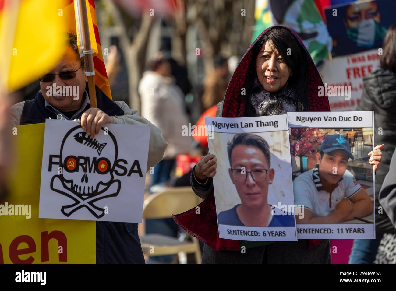 Washington, District Of Columbia, USA. 12th Jan, 2024. Members of the ...