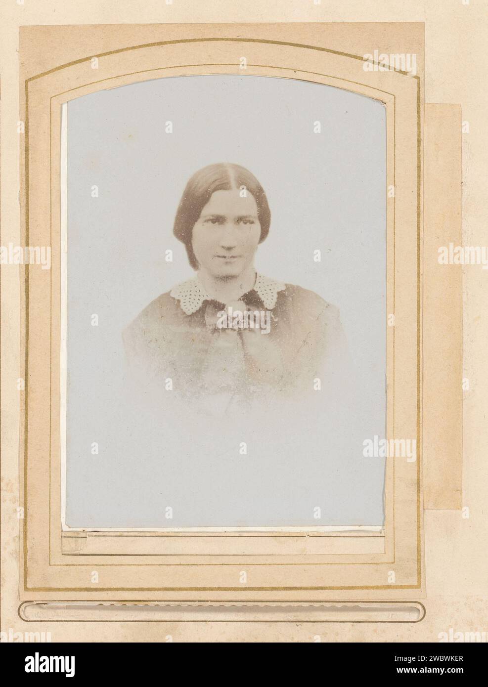 Portrait of a woman, Unknown, 1890 - 1900 cabinet photograph This photo ...