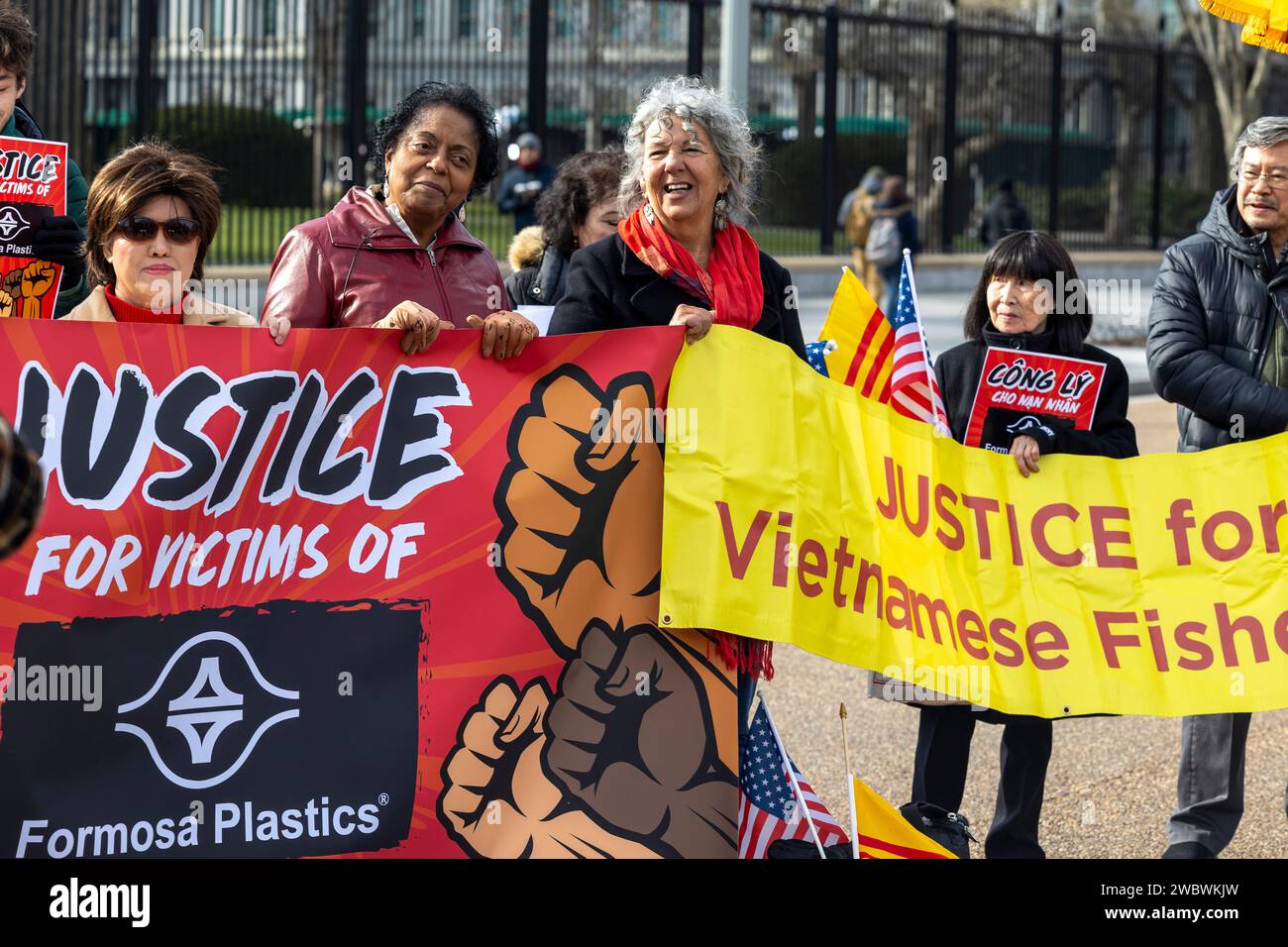 Washington, District Of Columbia, USA. 12th Jan, 2024. Members of the ...