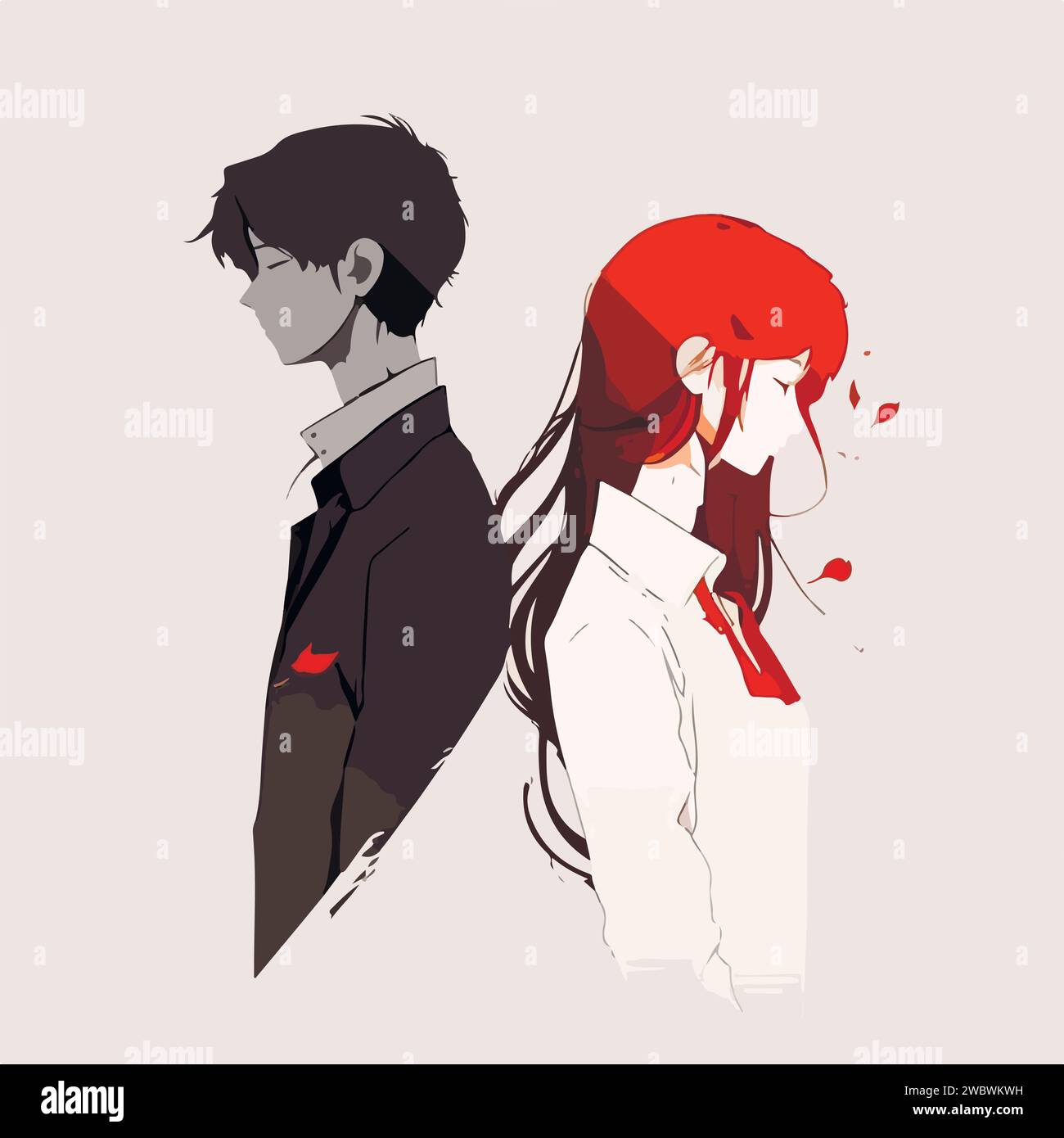 Love Man Woman Relationship Concept Hard Love Concept Man And Woman