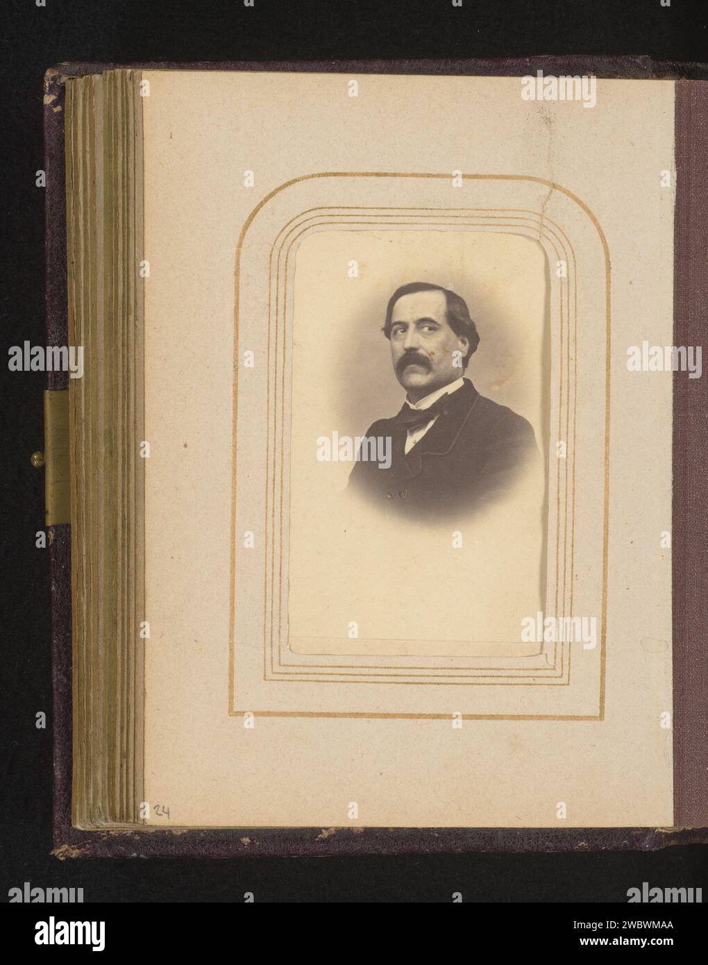 Portrait of a man with mustache, Anonymous, 1860 - 1900 Photograph ...