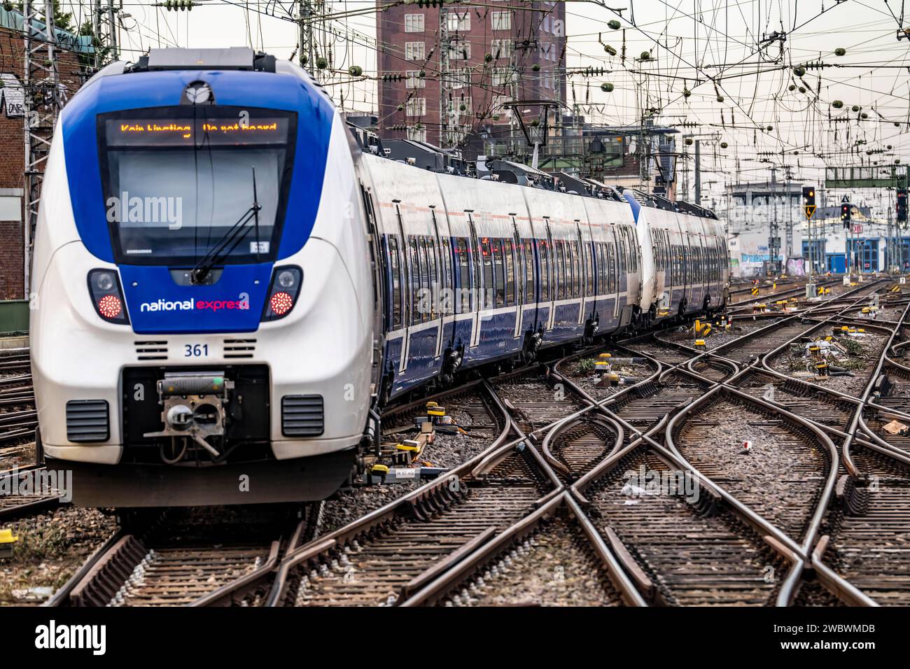 Cologne Central Station, Regional Express train, National Express on ...