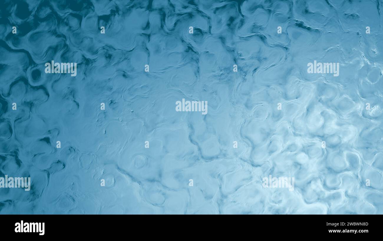 light blue ghost color organic curves lay backdrop - abstract 3D ...