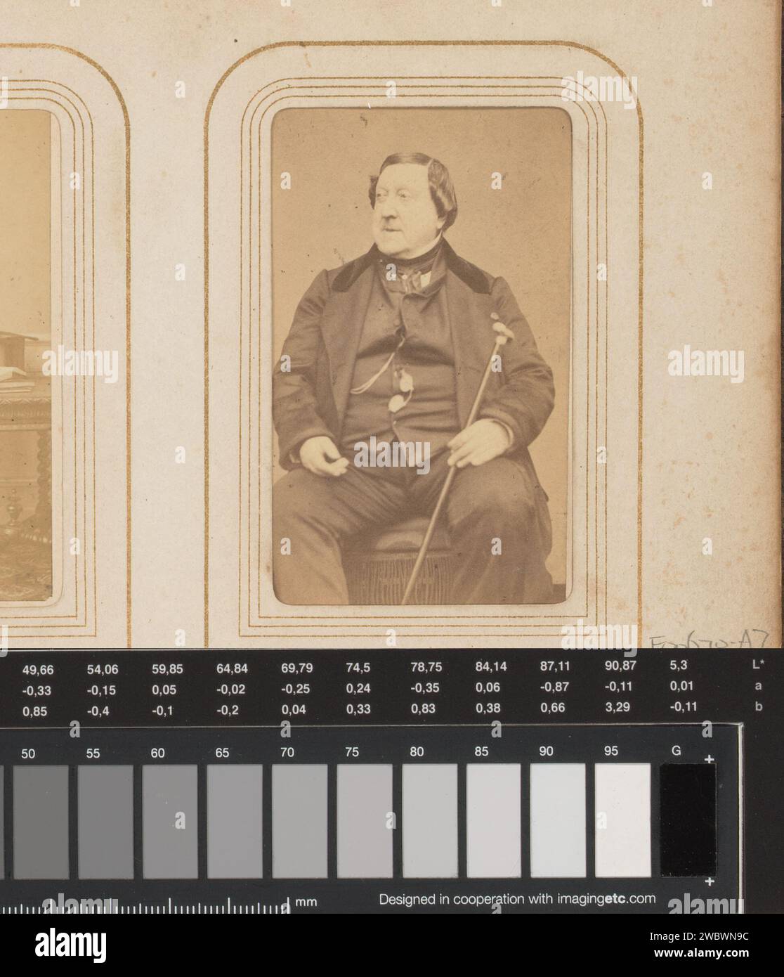 Portret Van Gioacchino Antonio Rossini, Lege & Bergeron, 1855 - 1868 ...