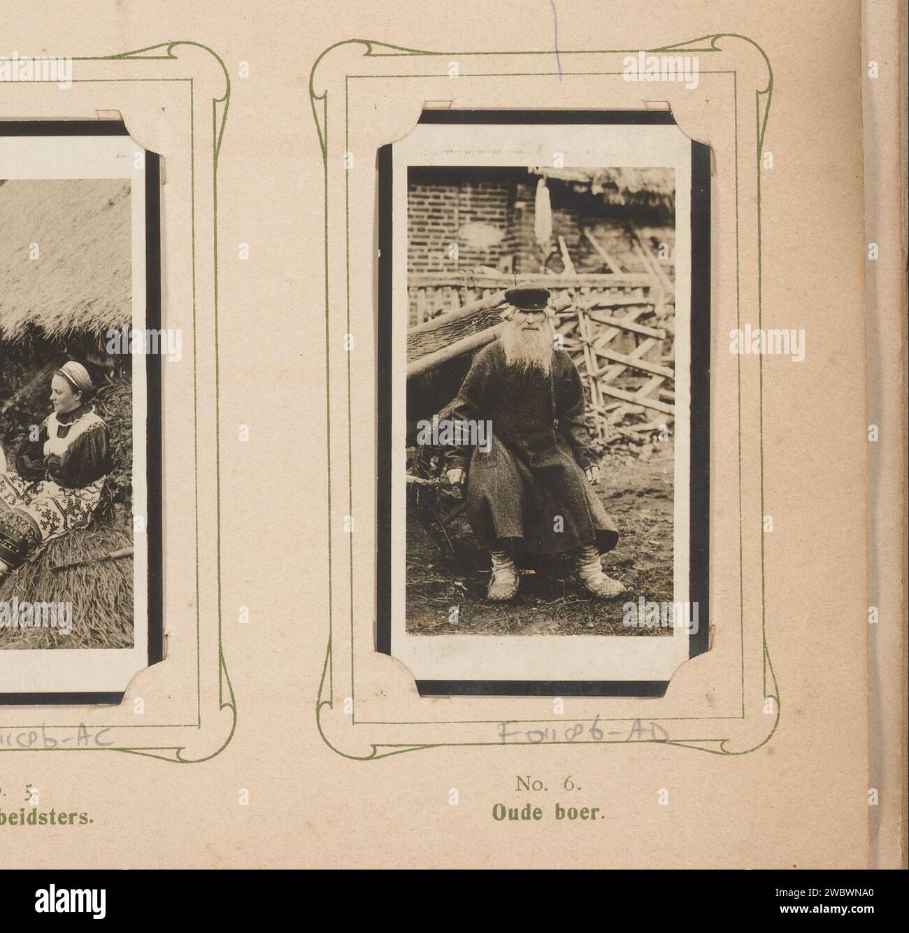 Portrait of an old Russian farmer, Anonymous, 1904 - 1905 photograph ...