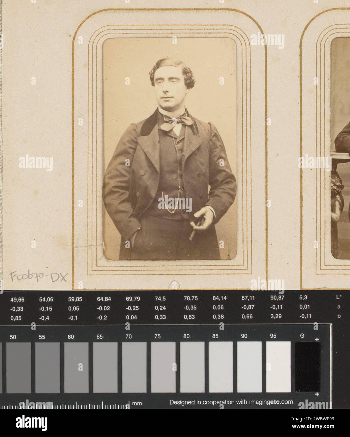 Portret van Hippolyte Landrol, Georges Mathurin Legé, 1867 Photograph ...