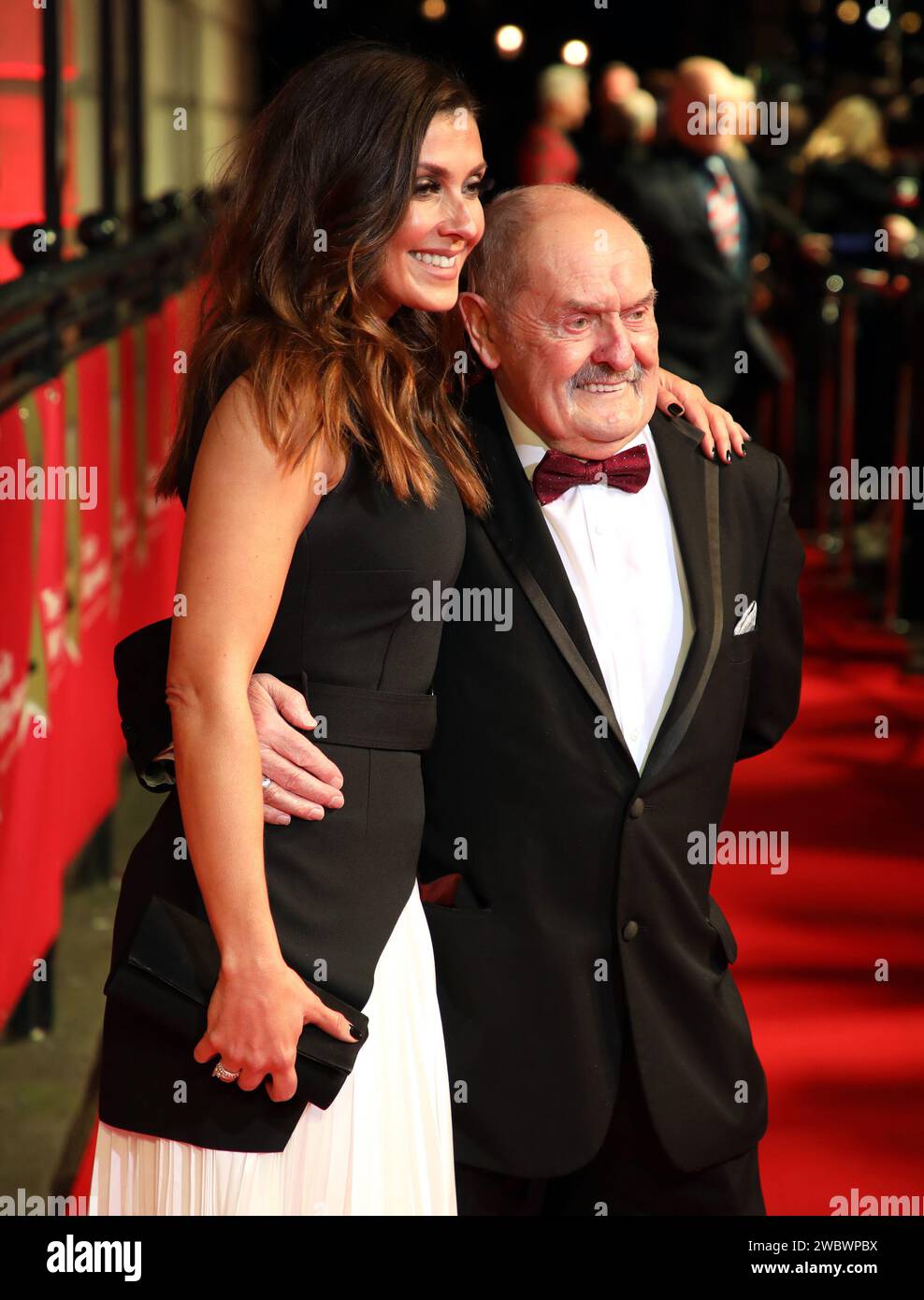 File photo dated 06/12/2020 of Kym Marsh and her father David Marsh ...