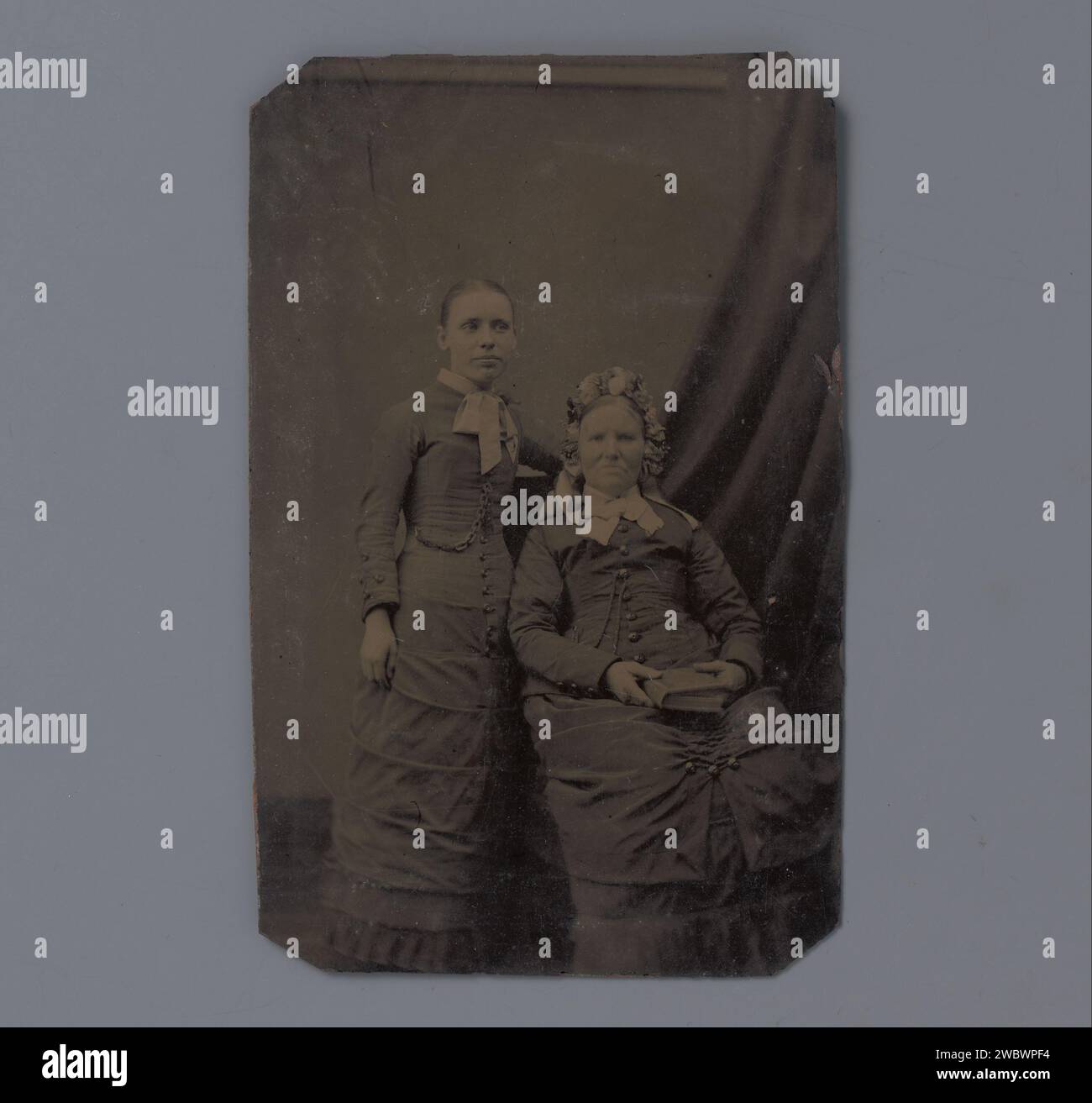 Portrait of an unknown old woman and unknown young woman, John George ...