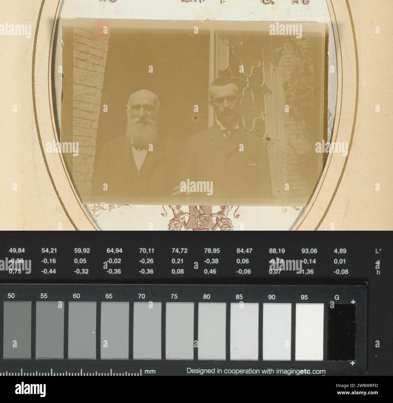 Portrait of two men, Anonymous, 1860 - 1900 photograph This photo is ...