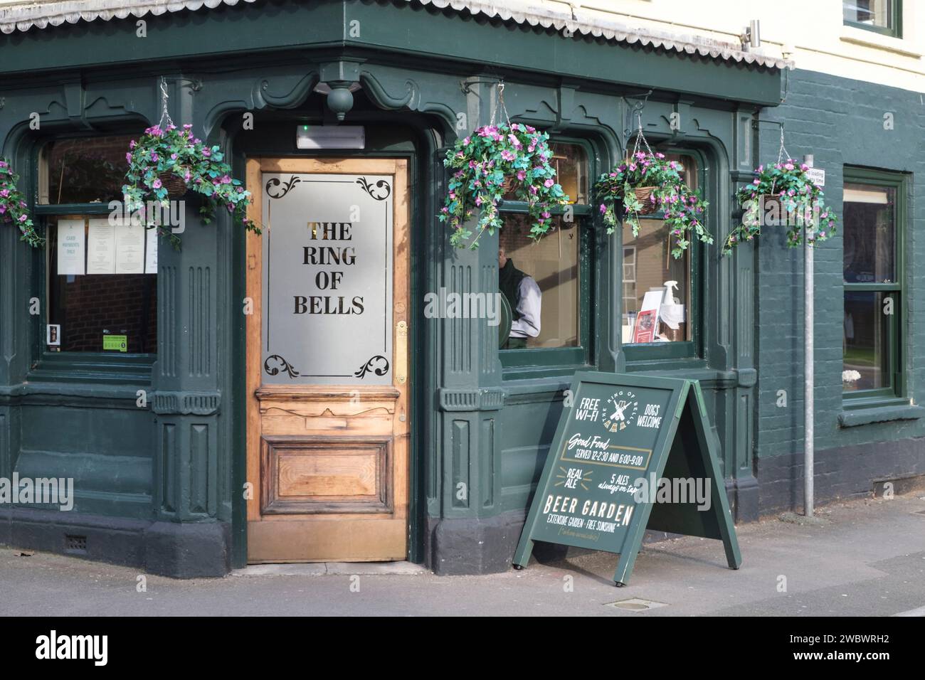Around Taunton county town of somerset UK, The ring of Bells pub Stock ...