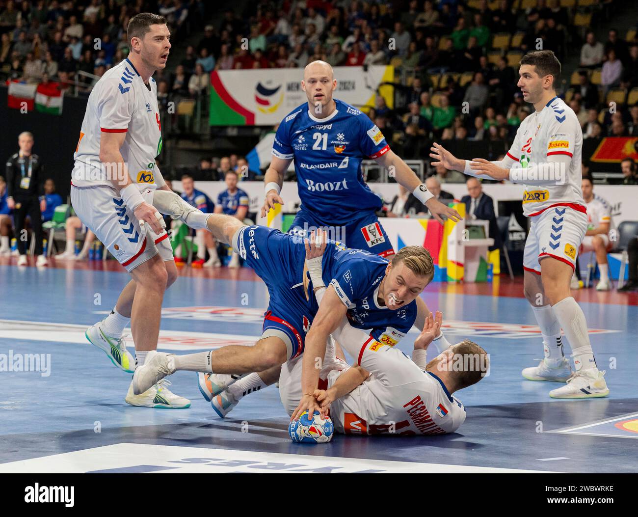 Muenchen, Deutschland. 12th Jan, 2024. Mijajlo Marsenic (Serbien/Serbia ...