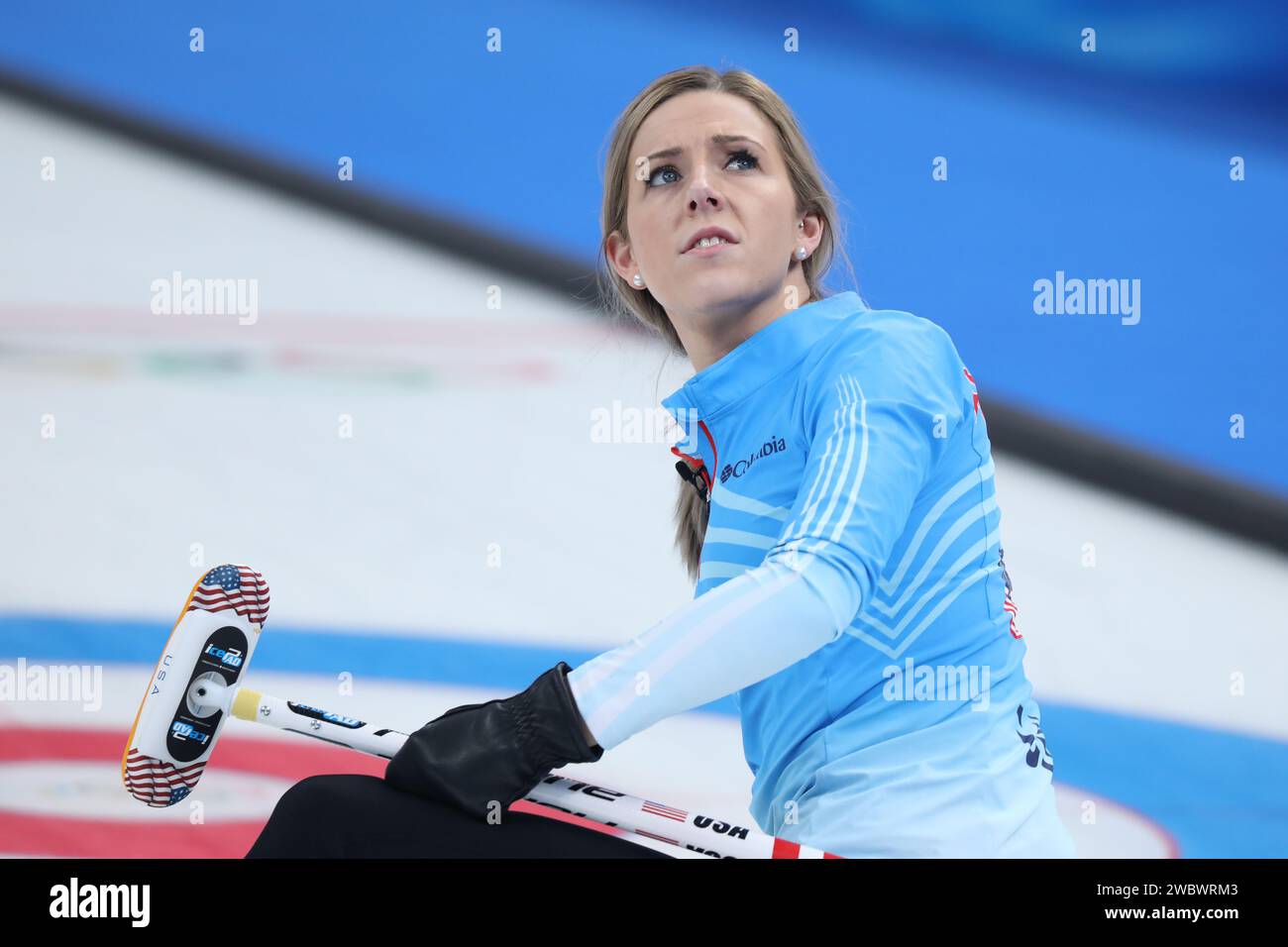 FEB 5, 2022 - Beijing, China: Fan Suyuan and Ling Zhi of Team China ...